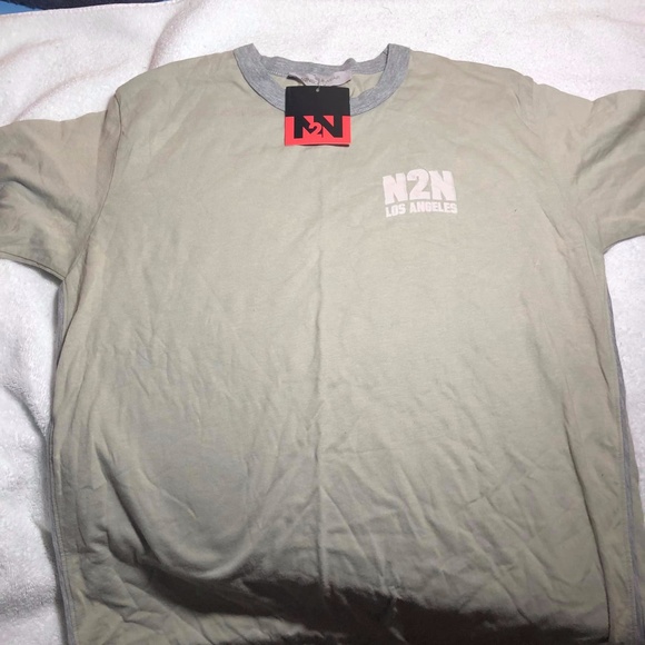 N2N | Shirts | N2n T Shirt Beige | Poshmark
